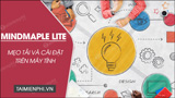 Cách tải và sử dụng MindMaple Lite trên máy tính miễn phí, thiết kế sơ